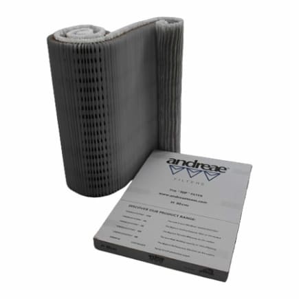 Spray Booth Filters | Paint | Andreas Concertina | Manufacturer ...