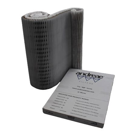 Spray Booth Filters | Paint | Andreas Concertina | Manufacturer ...